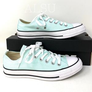 Converse | Shoes | Converse Ctas Canvas Low Top Teal Tint W Authentic ...